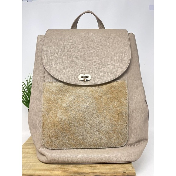 Draper James | Bags | Draper James Pebble Leather Backpackcowhide ...